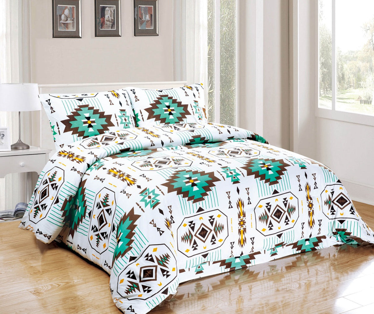 Cozy Sherpa lined comforter set – Keya